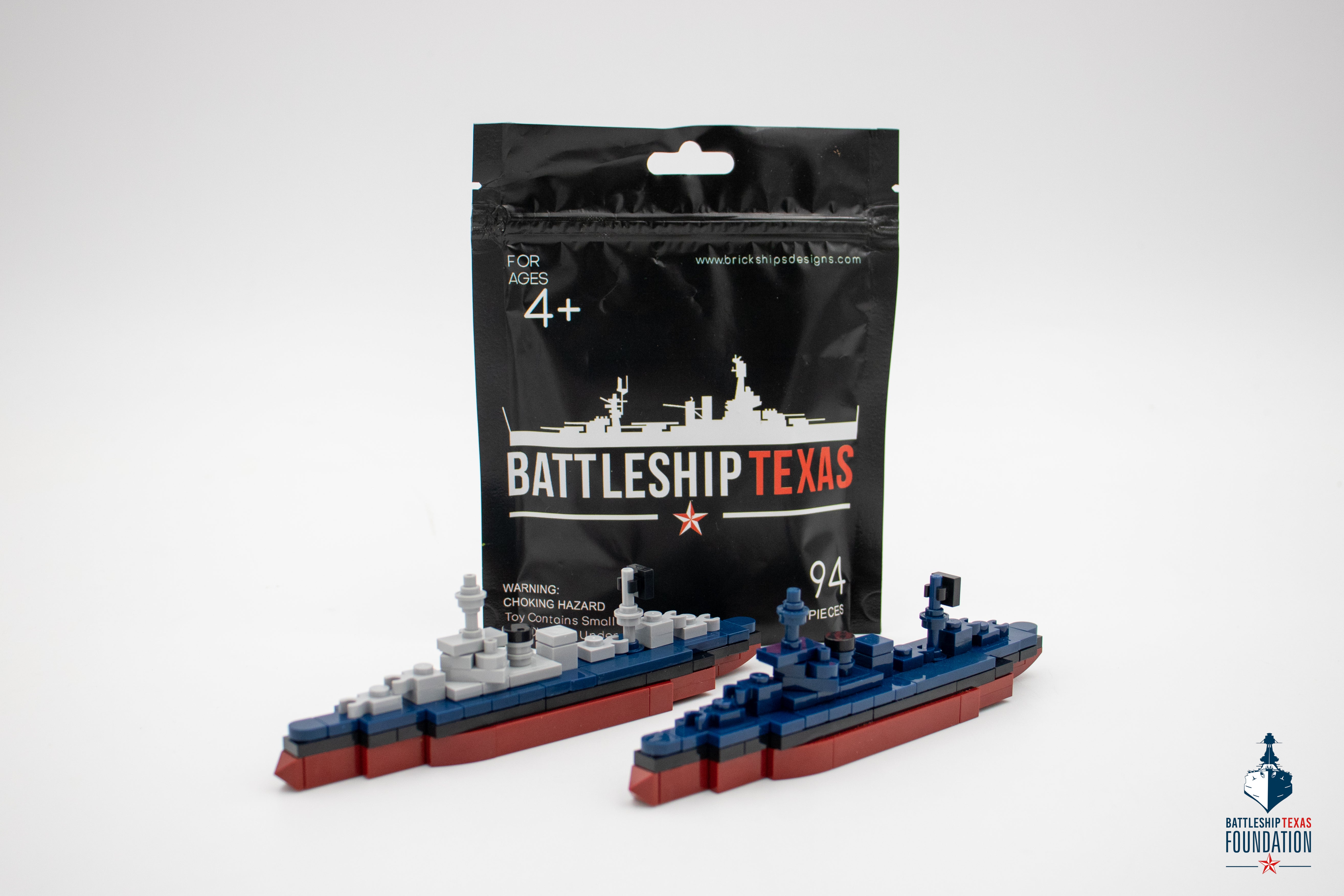 Battleship Texas 1/1200 Brick Kit – Battleship Texas Foundation